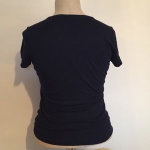 Lauren Ralph Lauren | Tops | Lauren Ralph Lauren Navy Blue Lace Top 3 ...